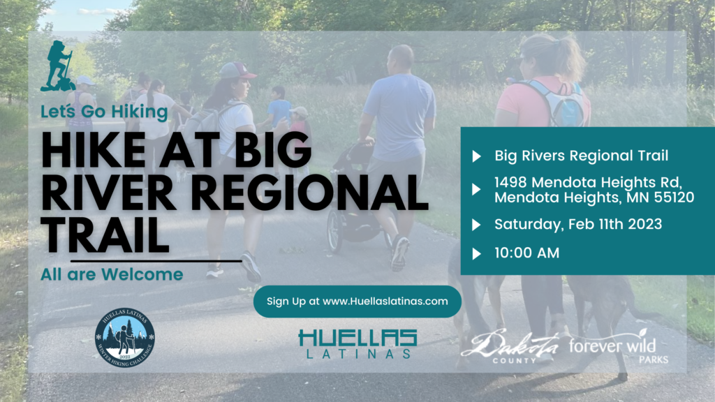 Hike at Big River Regional Trail - Huellas Latinas