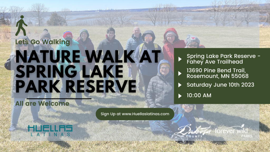 Nature Walk at Spring Lake Park Reserve - Pine Bend Trail - Huellas Latinas